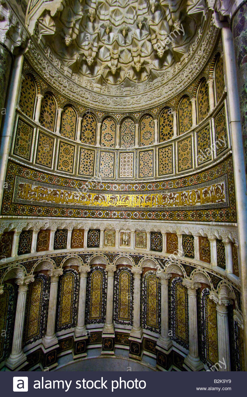 Interior Umayyad Mosque Damascus Syria Stock Photos & Interior Umayyad ...