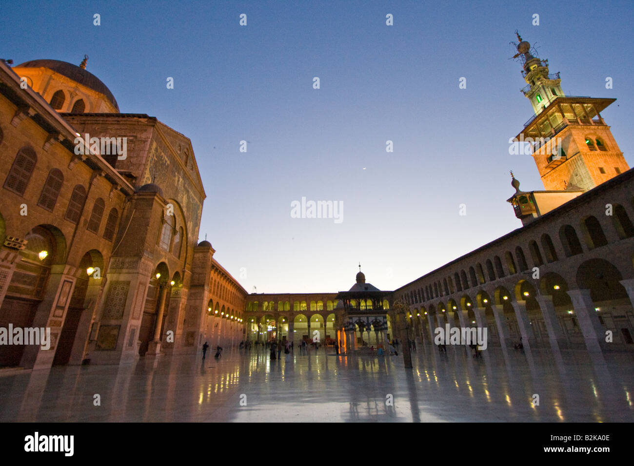 Damascus syria omayyad mosque hi-res stock photography and images - Alamy