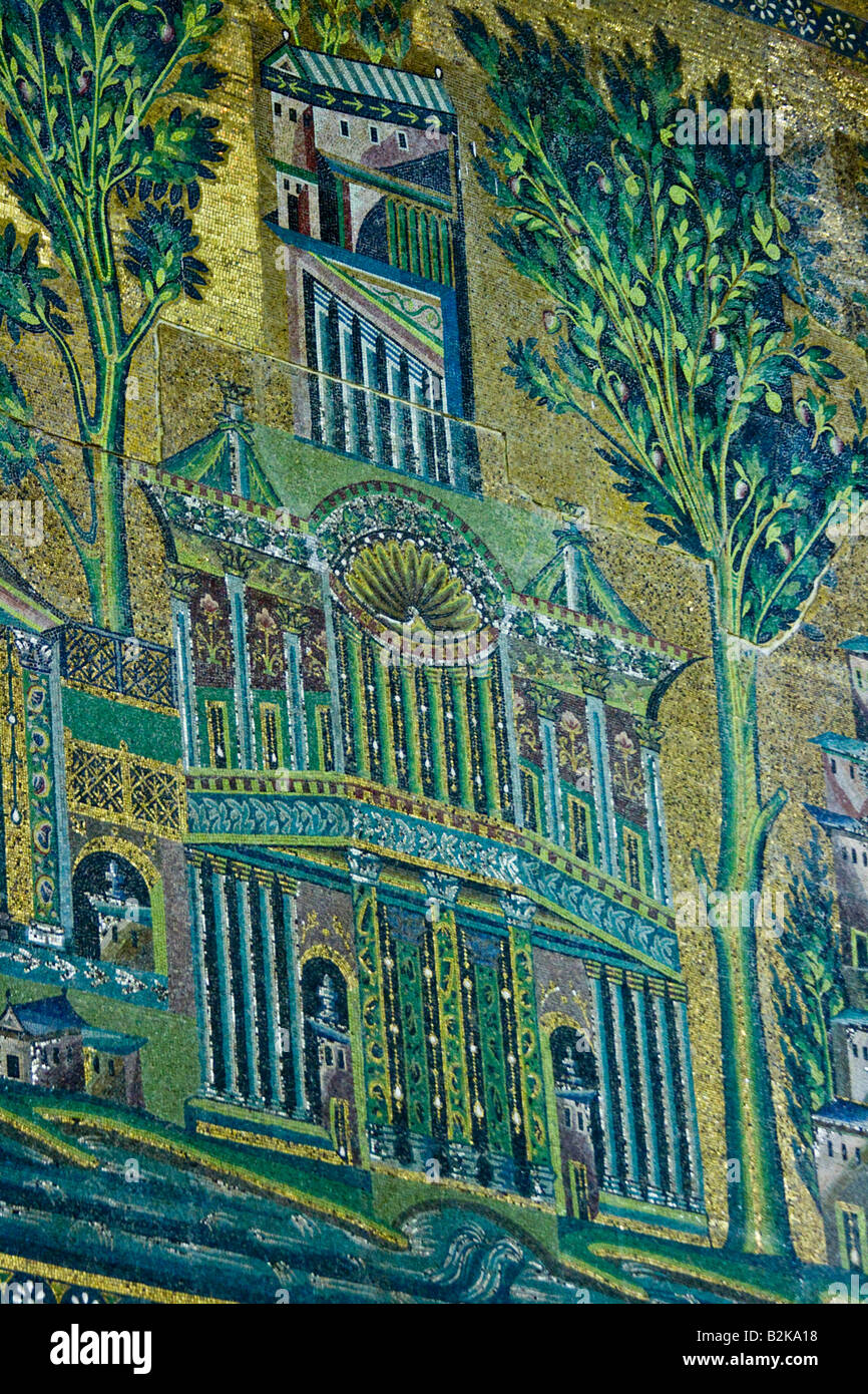 Syria damascus syria damascus mosaic detail umayyad hi-res stock ...