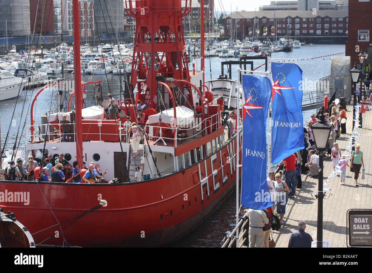 Historic lightship helwick hi-res stock photography and images - Alamy