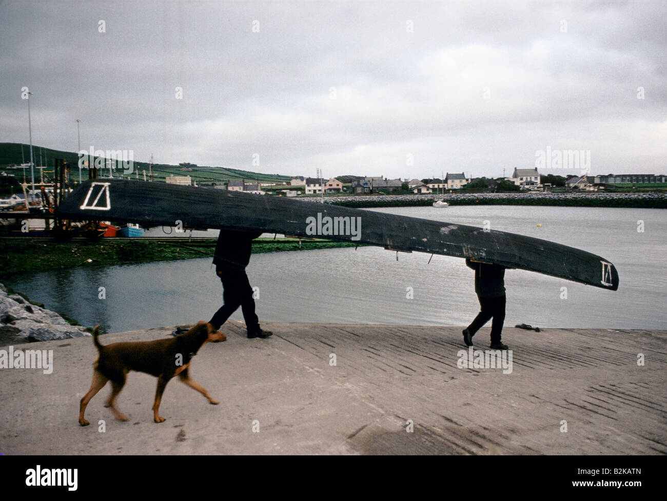 Curragh boat hi-res stock photography and images - Alamy