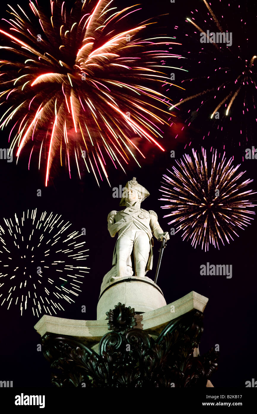 Lord Nelson Column Trafalgar Square Stock Photos & Lord Nelson Column ...