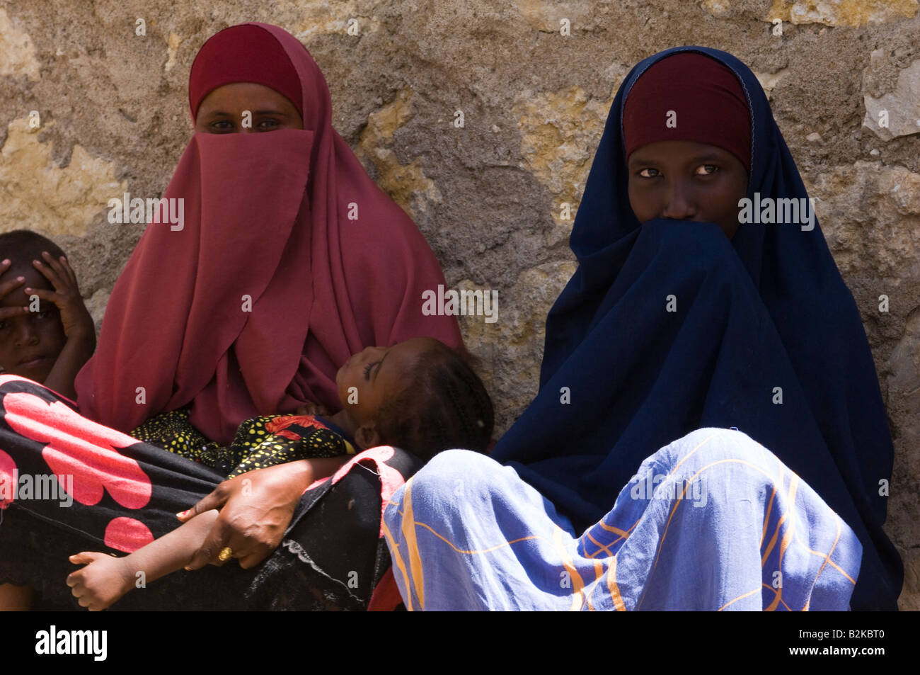 Life in a Somali refugee camp in Somali Region, Ethiopia, Africa Stock ...