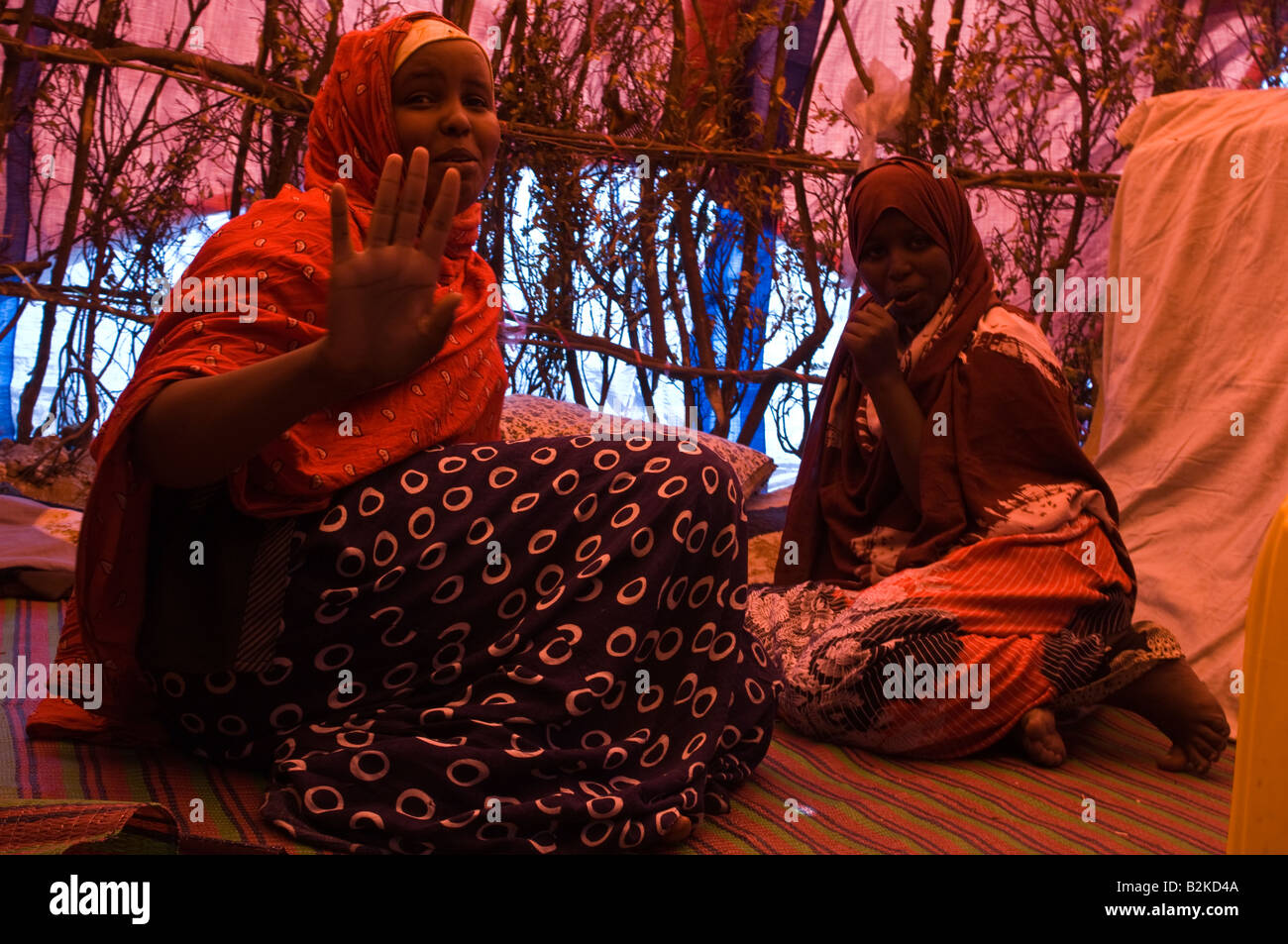Life in a Somali refugee camp in Somali Region, Ethiopia, Africa Stock ...