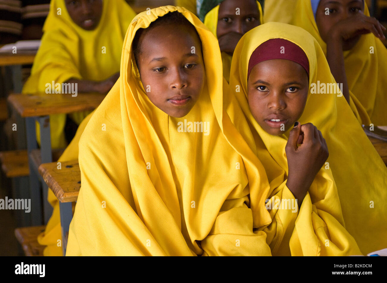 Young students in a Muslim school in Somali Region, Ethiopia Africa ...