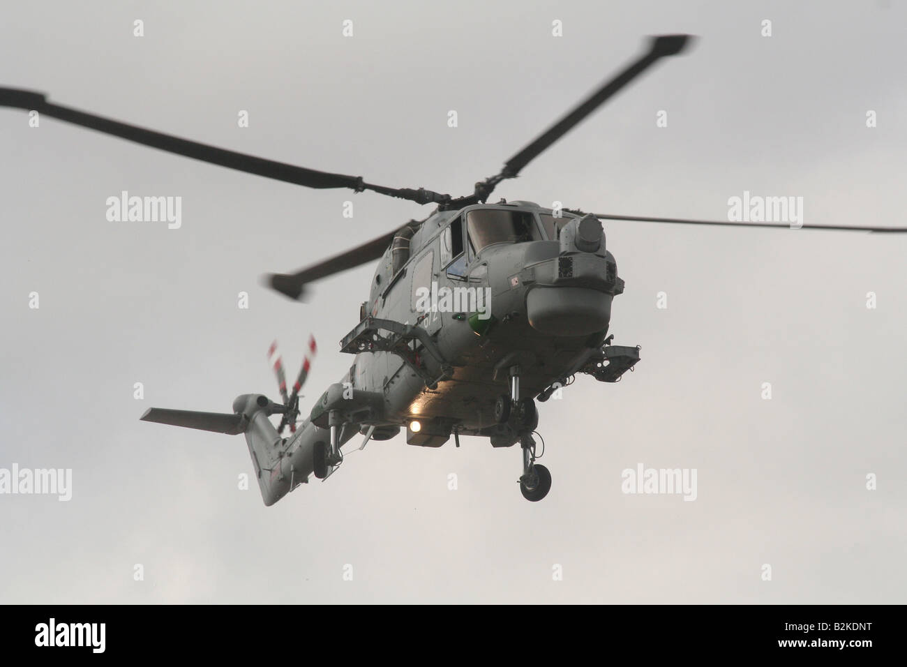 Royal Navy Lynx helicopter Stock Photo - Alamy