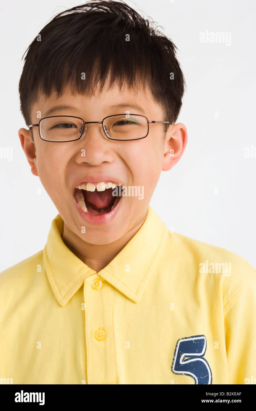 Boy surprised asian hi-res stock photography and images - Alamy