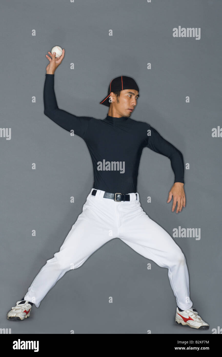 Baseball pitcher model hi-res stock photography and images - Alamy