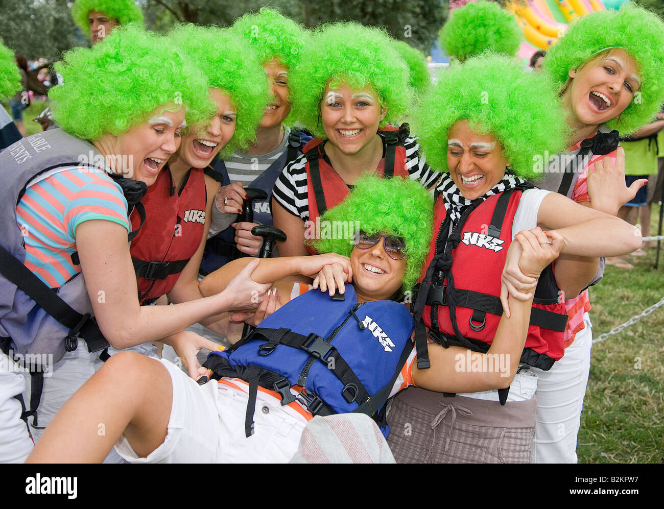 Girls having fun Stock Photo - Alamy