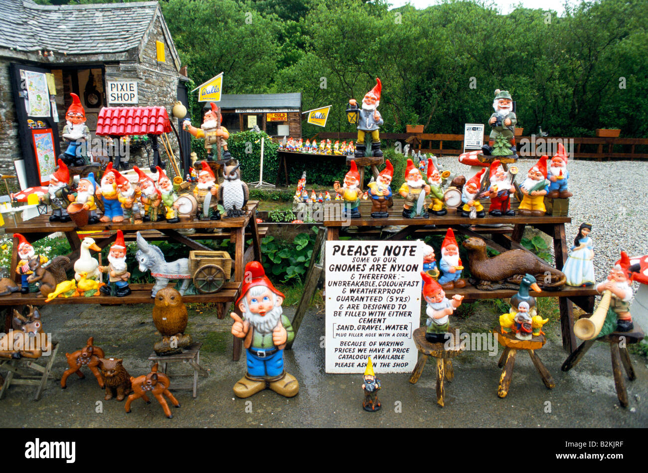 Garden gnome collection england hi-res stock photography and images - Alamy