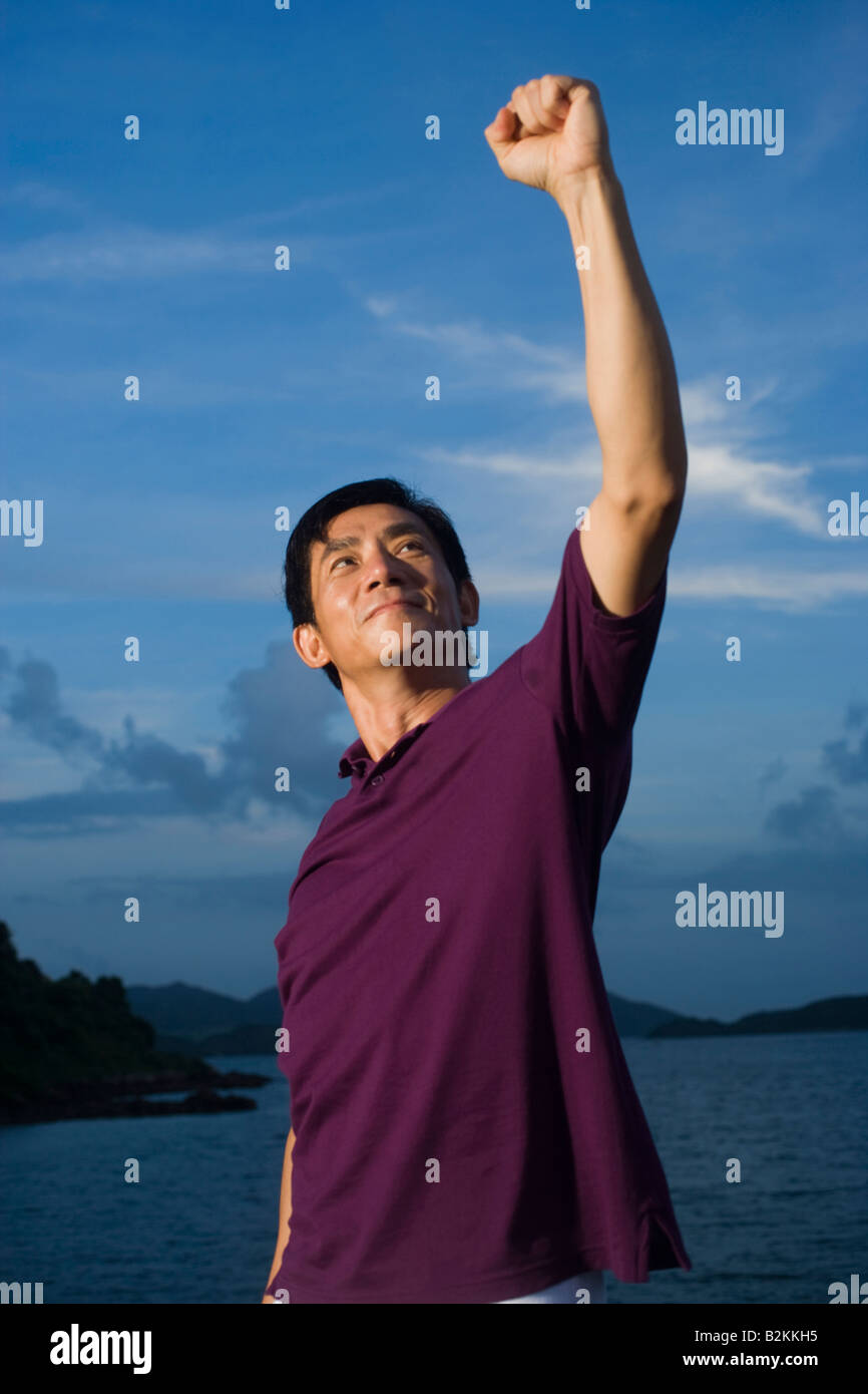 Fist punching water hi-res stock photography and images - Alamy