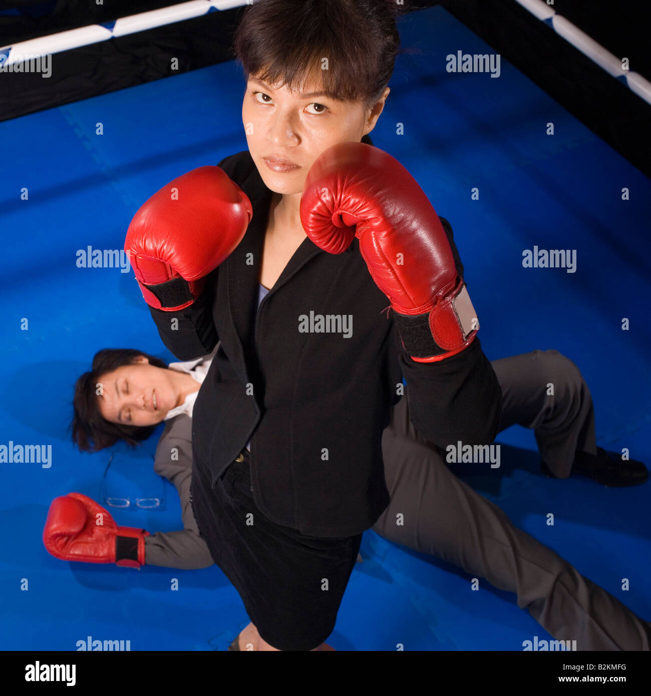 Unconscious boxer hi-res stock photography and images - Alamy