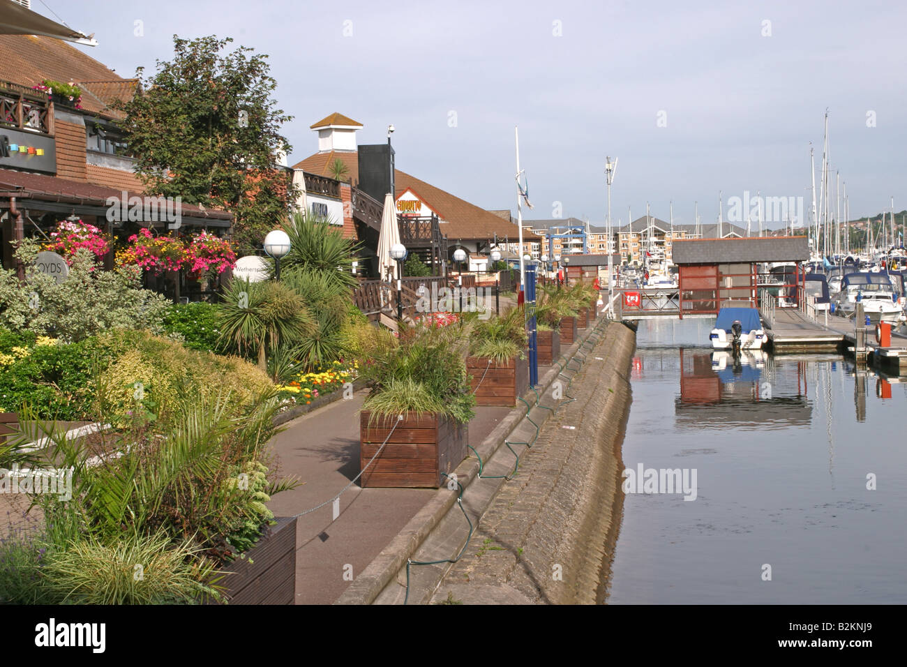 Port Solent Marina Portsmouth UK July 2008 Stock Photo - Alamy