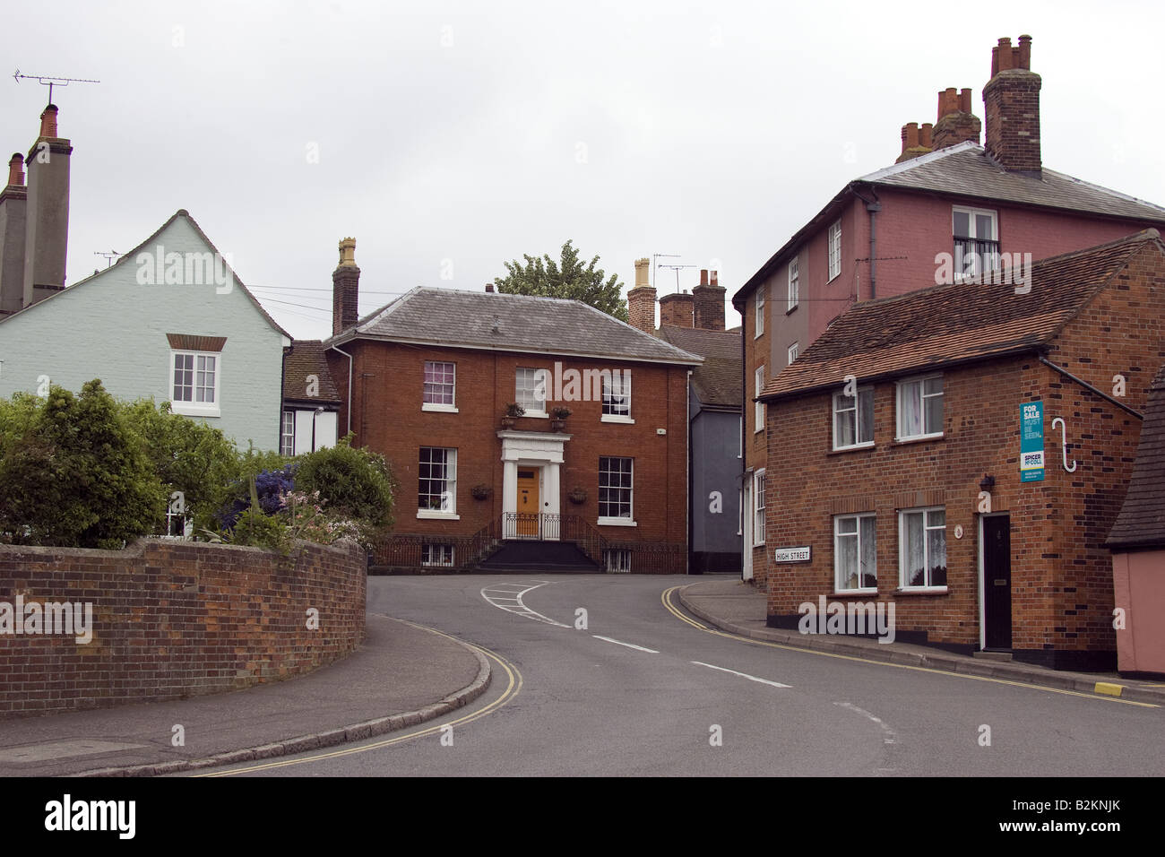 Manningtree the smallest market town in England Stock Photo - Alamy