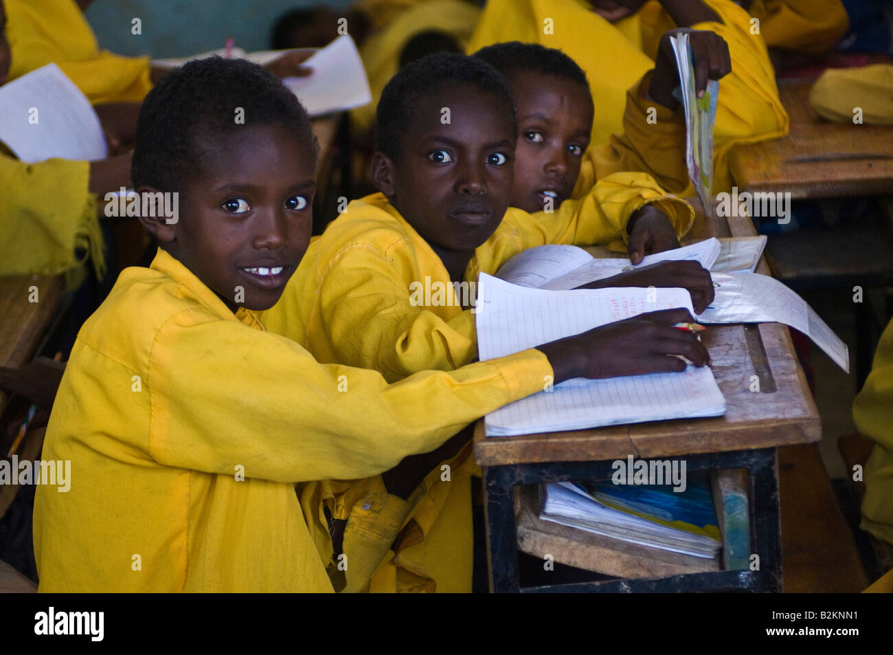 Young students in a Muslim school in Somali Region, Ethiopia Africa ...