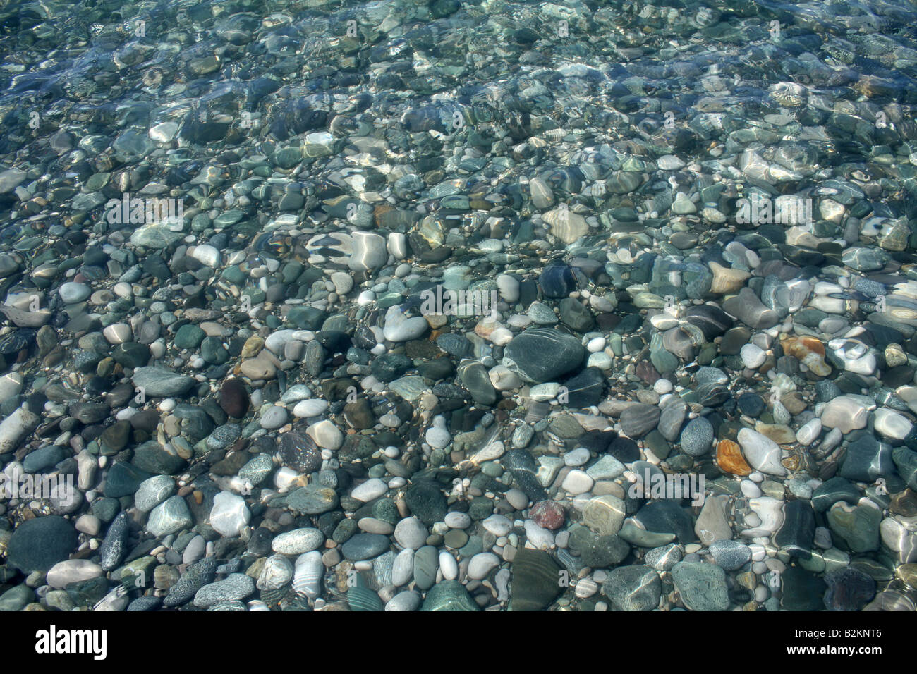 Bottom pebble texture Stock Photo - Alamy