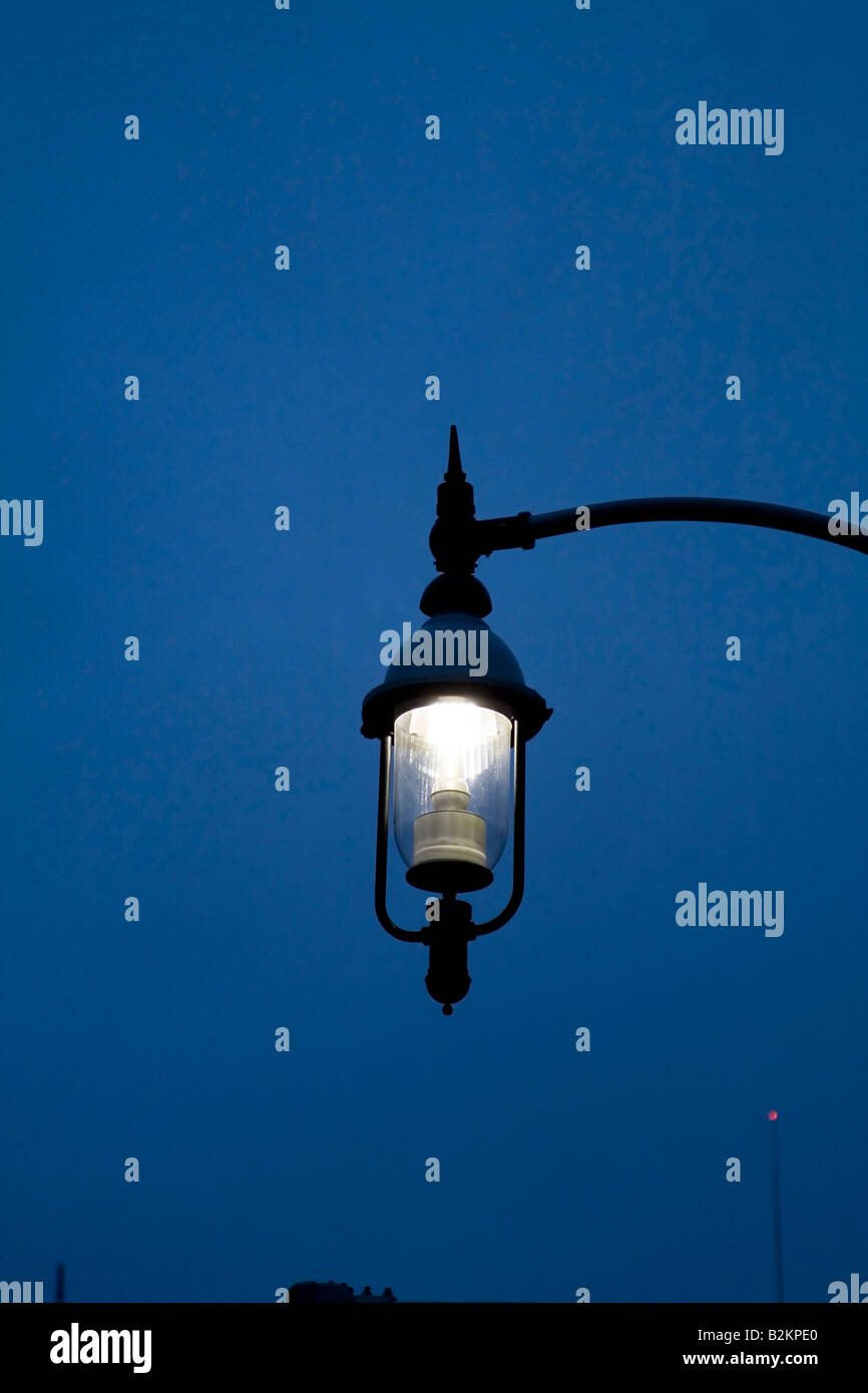 street light urban scene Stock Photo - Alamy