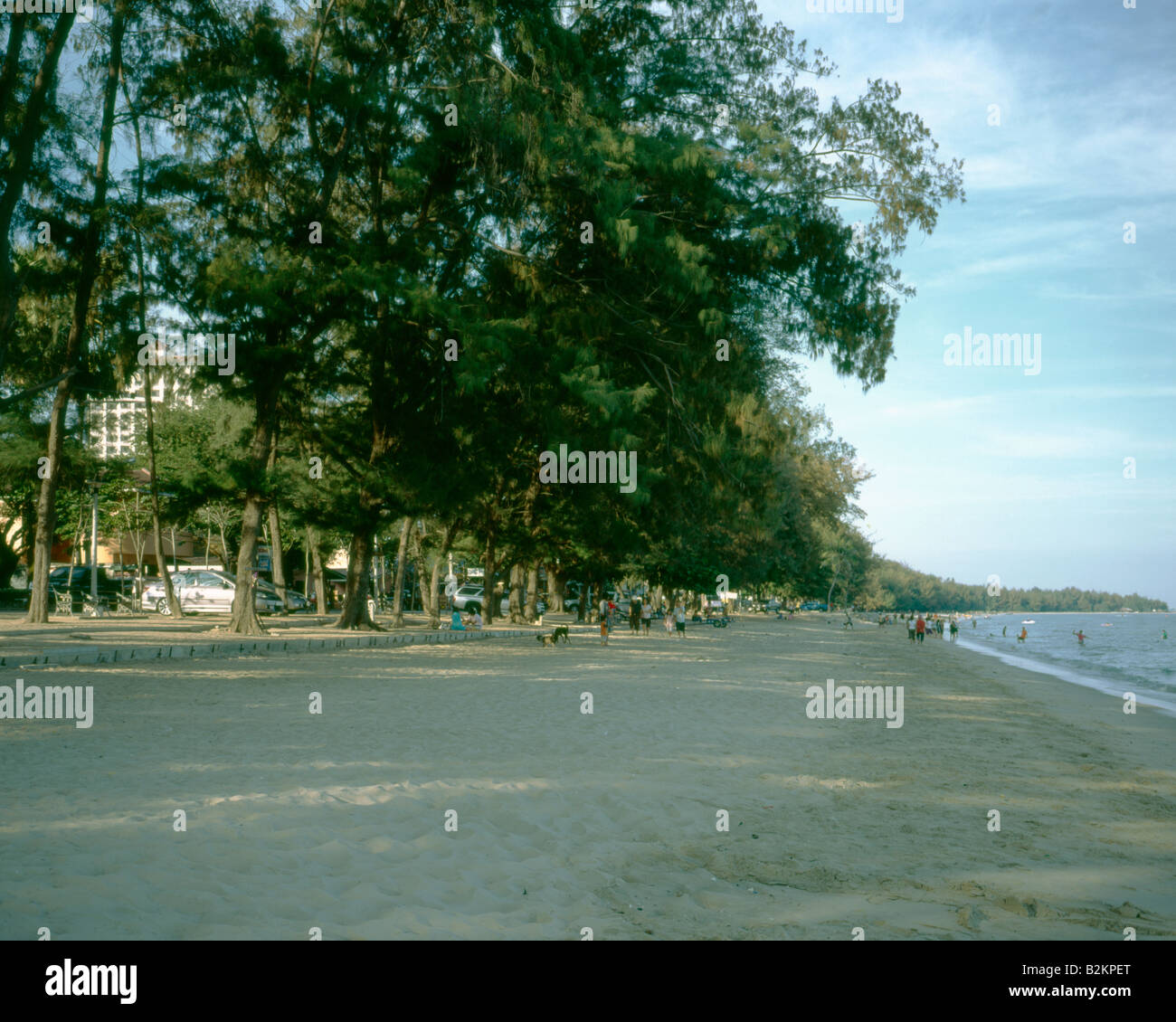 Cha Am Beach Stock Photo - Alamy