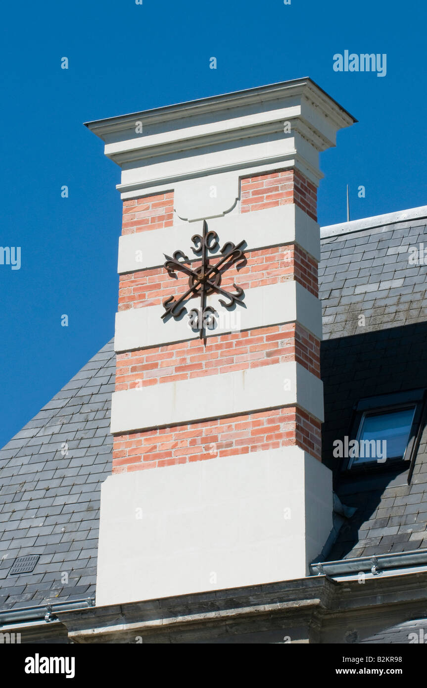 Chimney brick decorative stack hi-res stock photography and images - Alamy