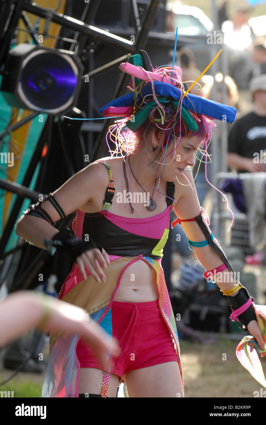 Electronic music festival stage hi-res stock photography and images - Alamy