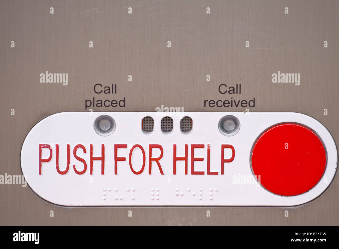 Push for help Stock Photo - Alamy