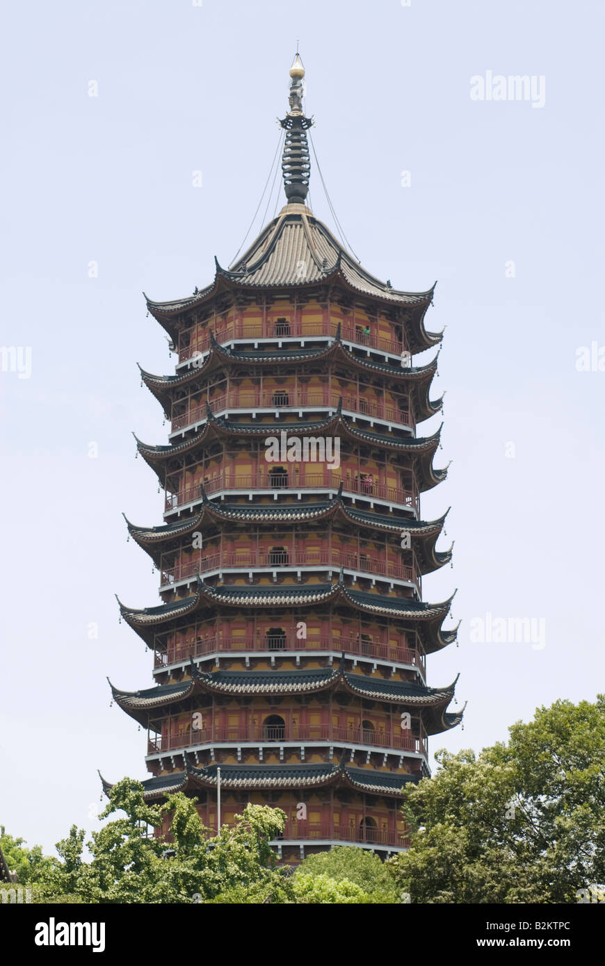 China, Suzhou, North Temple Pagoda, Beisi Ta Stock Photo - Alamy
