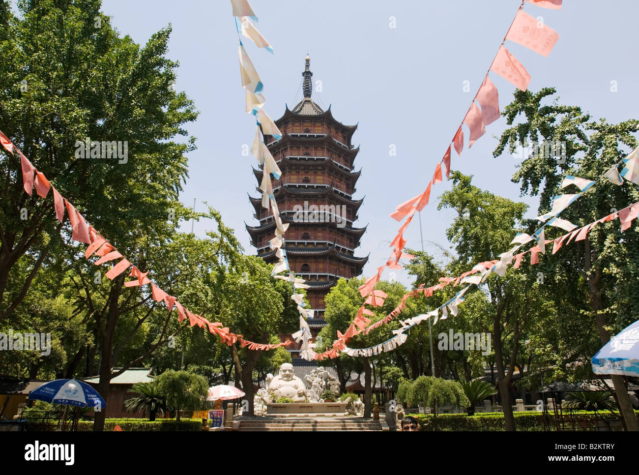 China, Suzhou, North Temple Pagoda, Beisi Ta Stock Photo - Alamy