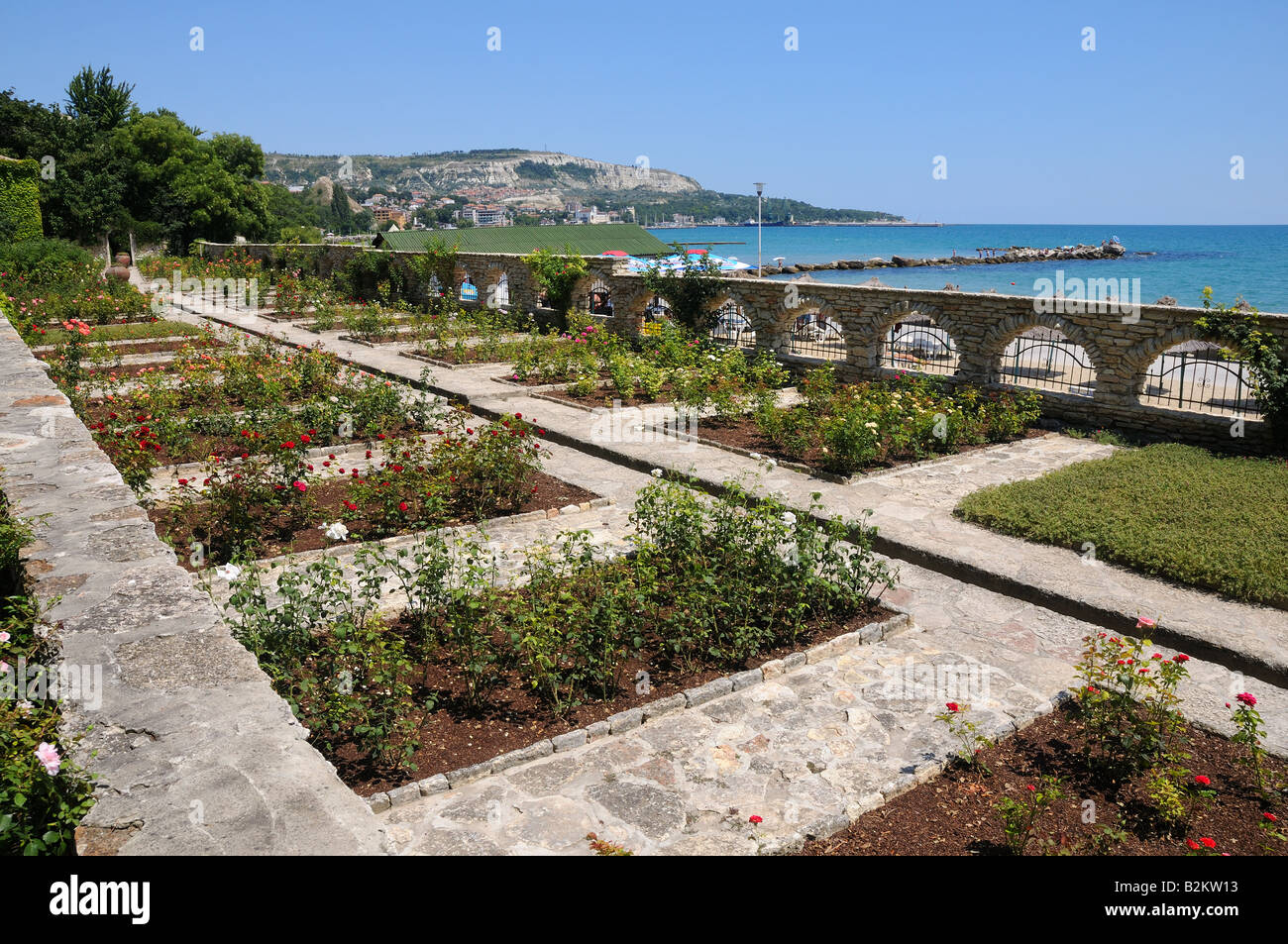 The Blue Wave - Botanical garden in former summer residence of Queen ...