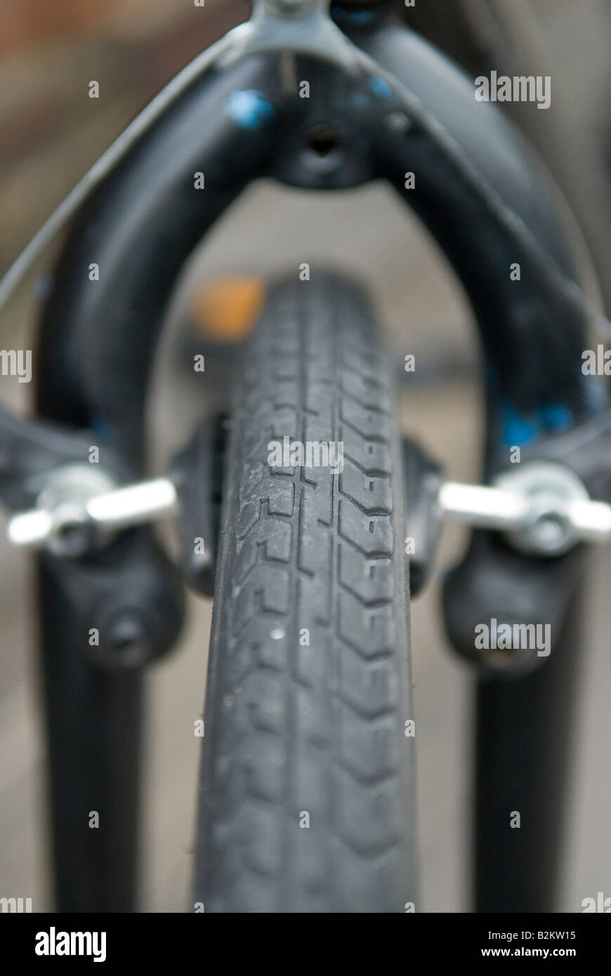 Bycycle front Wheel Stock Photo - Alamy