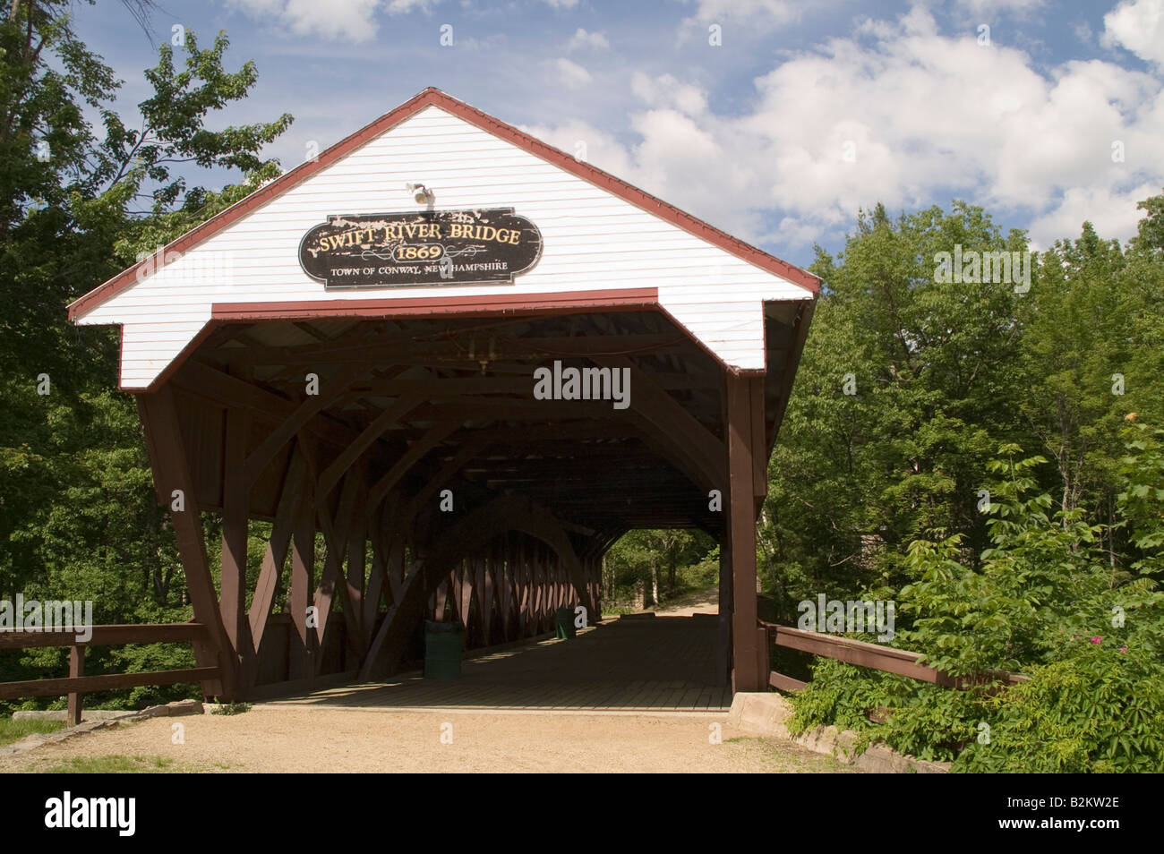 swift river bridge 1869 Stock Photo - Alamy
