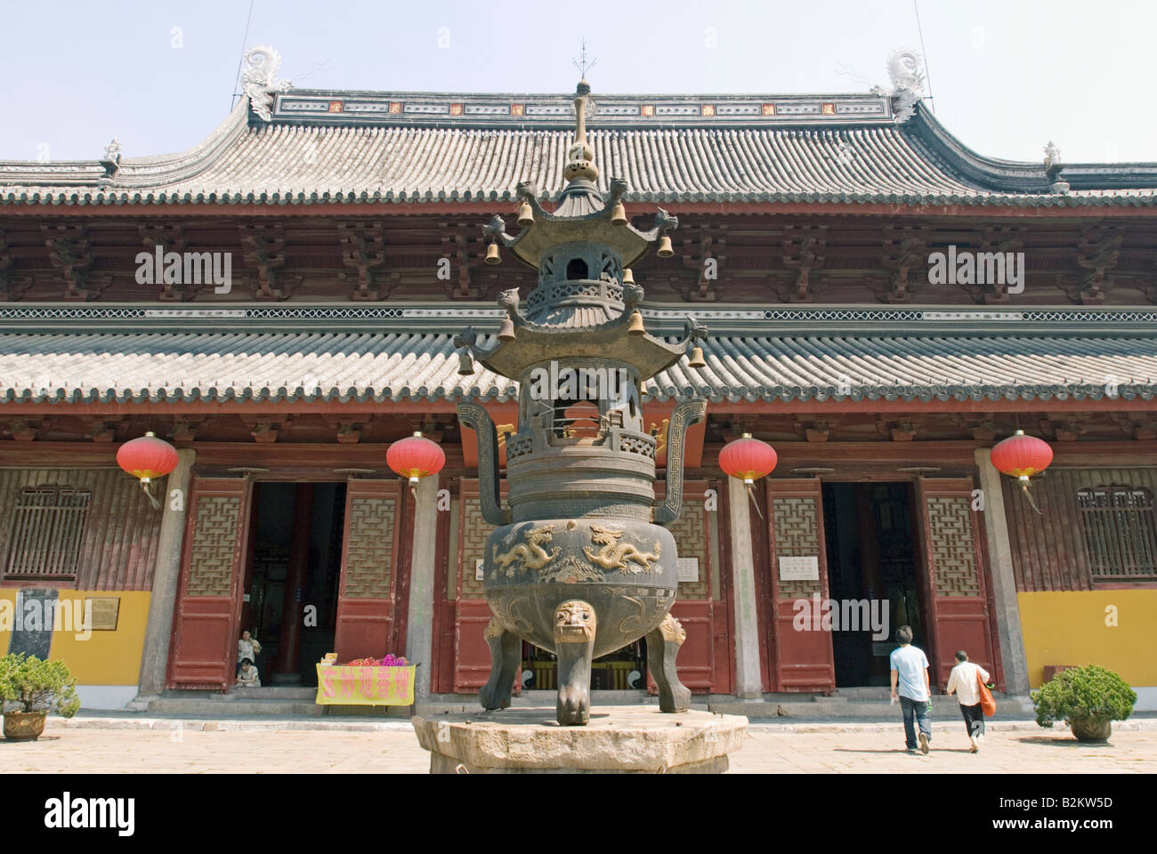 China, Suzhou, Temple Of Mystery, Xuan Miao Guan Stock Photo - Alamy