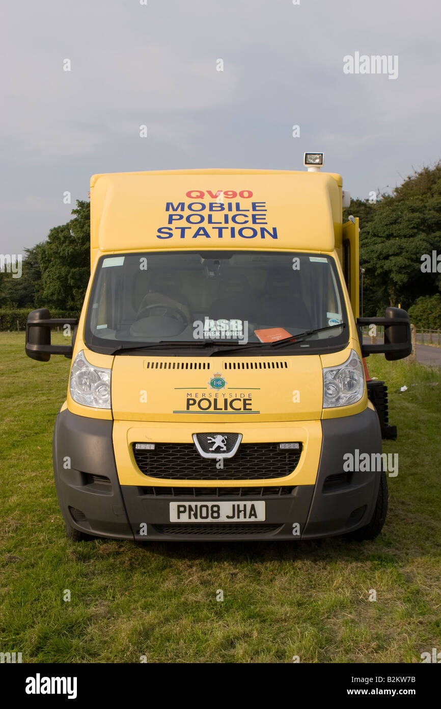 Mobile UK Police station Stock Photo - Alamy