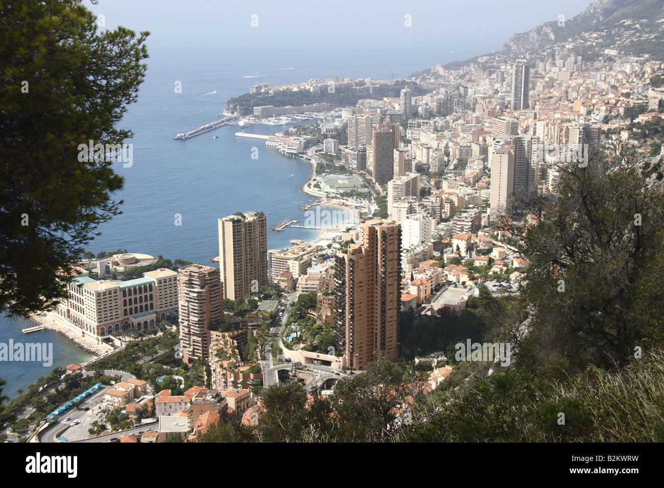 Monaco view hi-res stock photography and images - Alamy