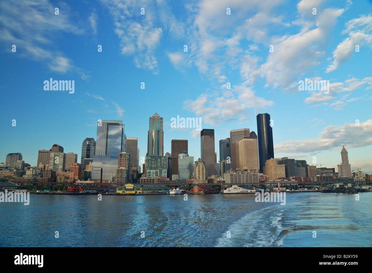 Downtown Seattle on a sunny summer afternoon Stock Photo - Alamy