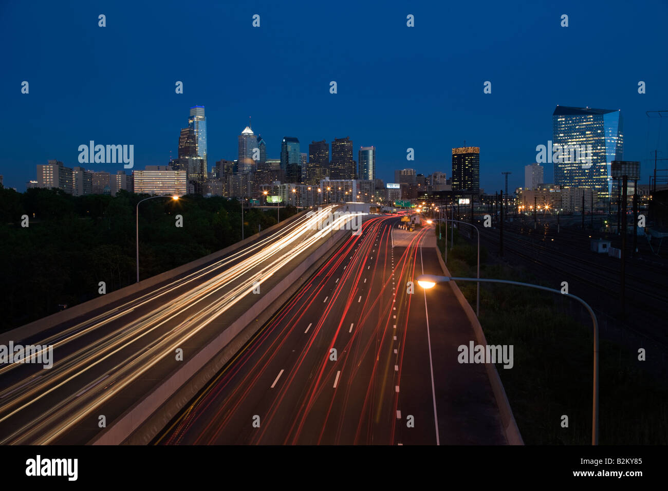 Skyline highway 76 schuylkill expressway hi-res stock photography and ...