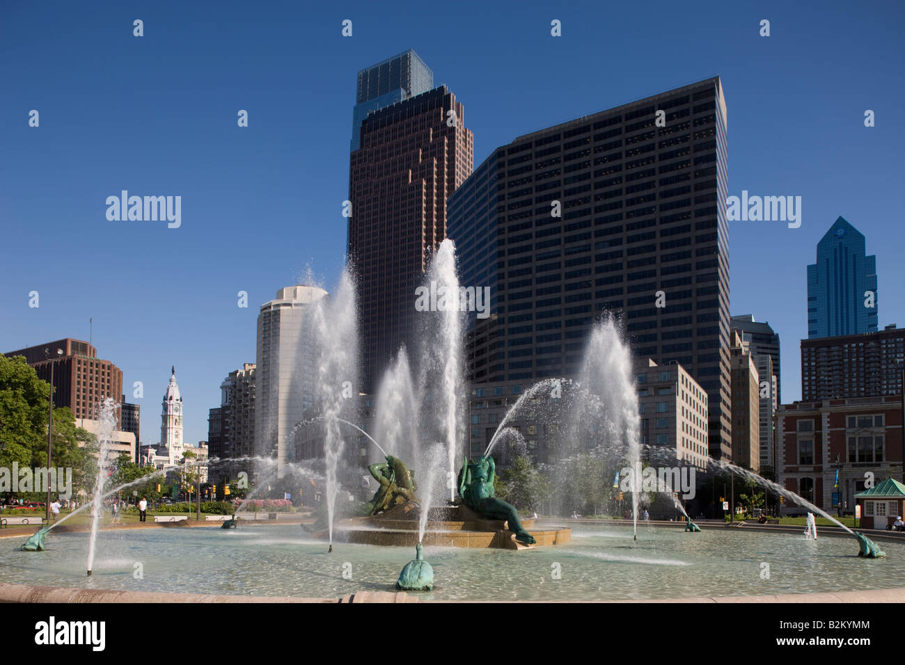 2013 HISTORICAL SWANN FOUNTAIN (©ALEXANDER STIRLING CALDER 1924) LOGAN ...