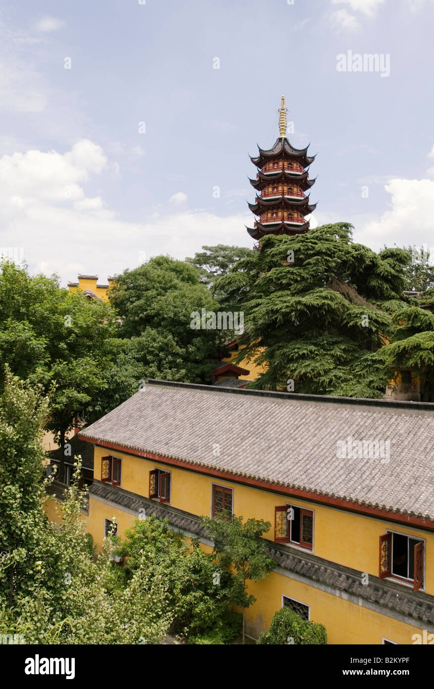 China, Nanjing, Jiming Temple Stock Photo - Alamy