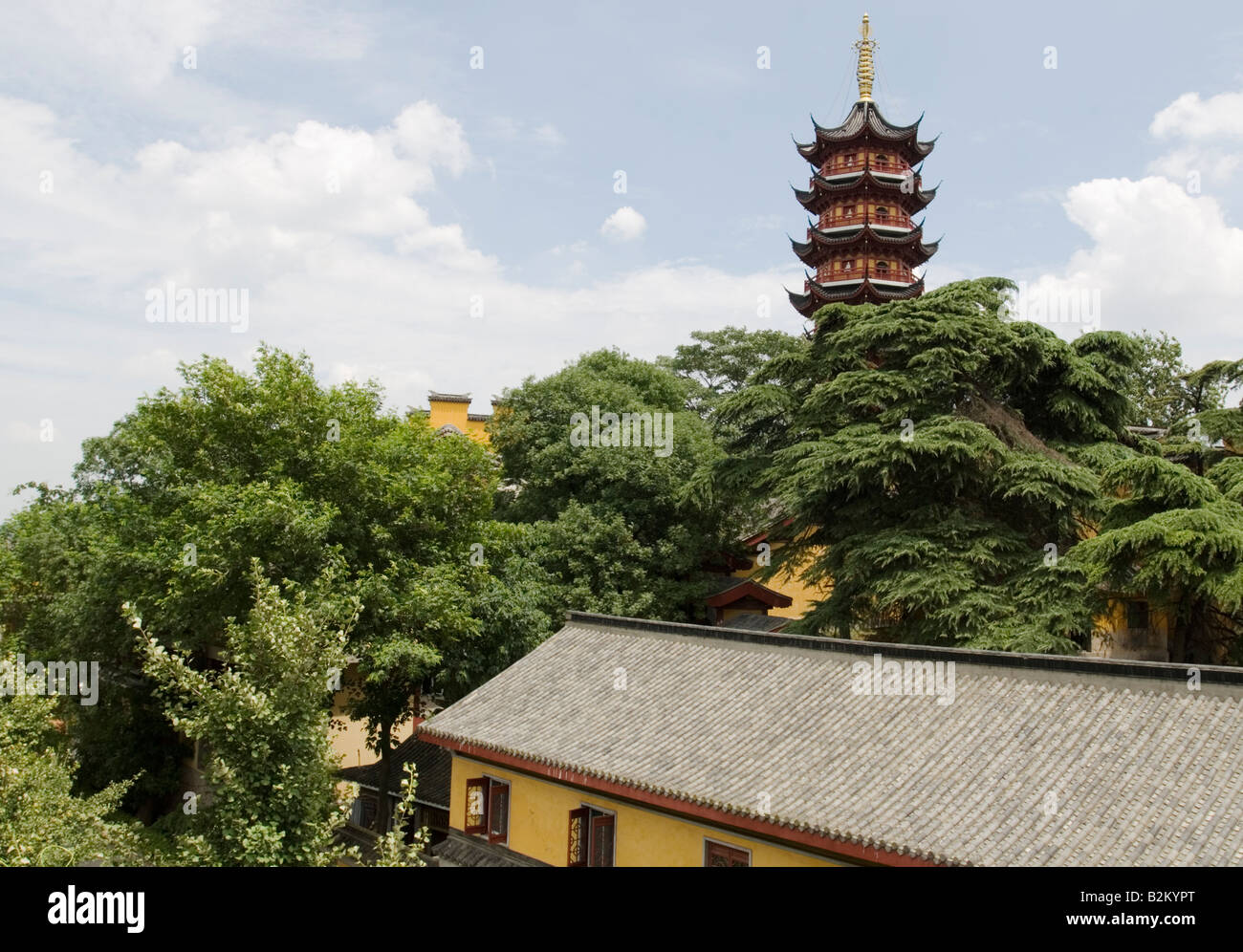 China, Nanjing, Jiming Temple Stock Photo - Alamy