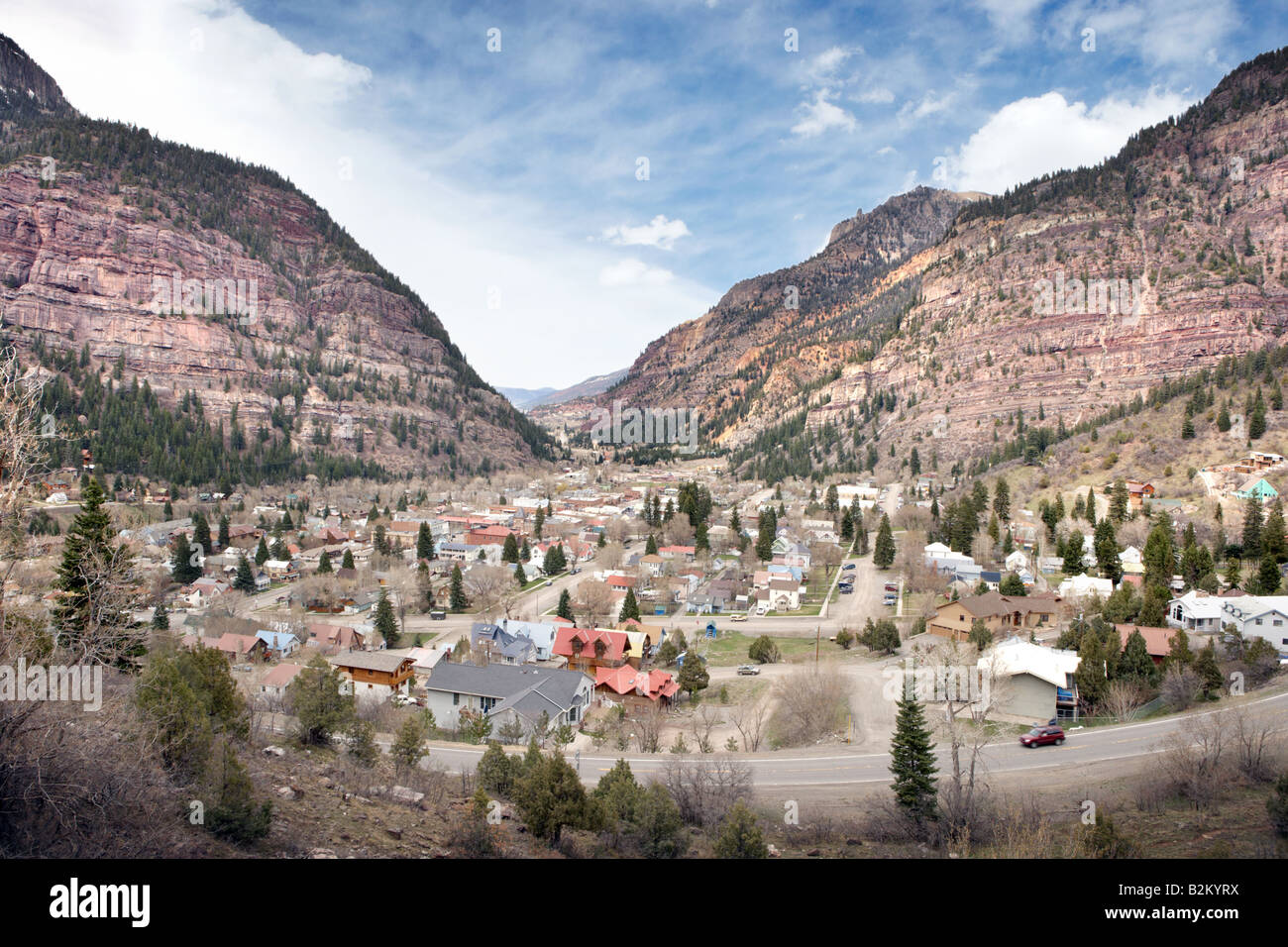 Ouray in Colorado USA Stock Photo - Alamy