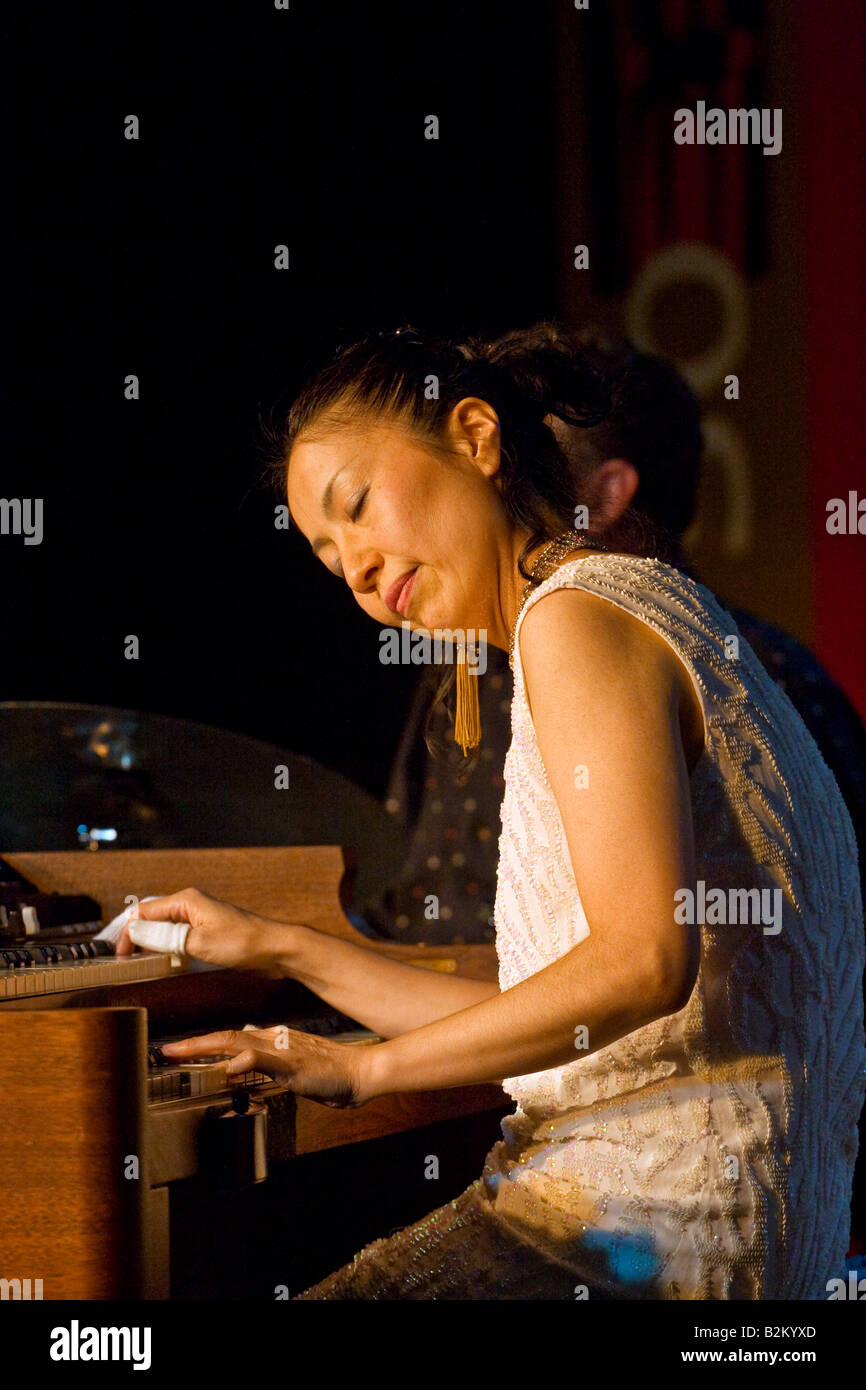 ATSUKO HASHIMOTO plays the HAMMOND B3 ORGAN with her TRIO at the 50th ...