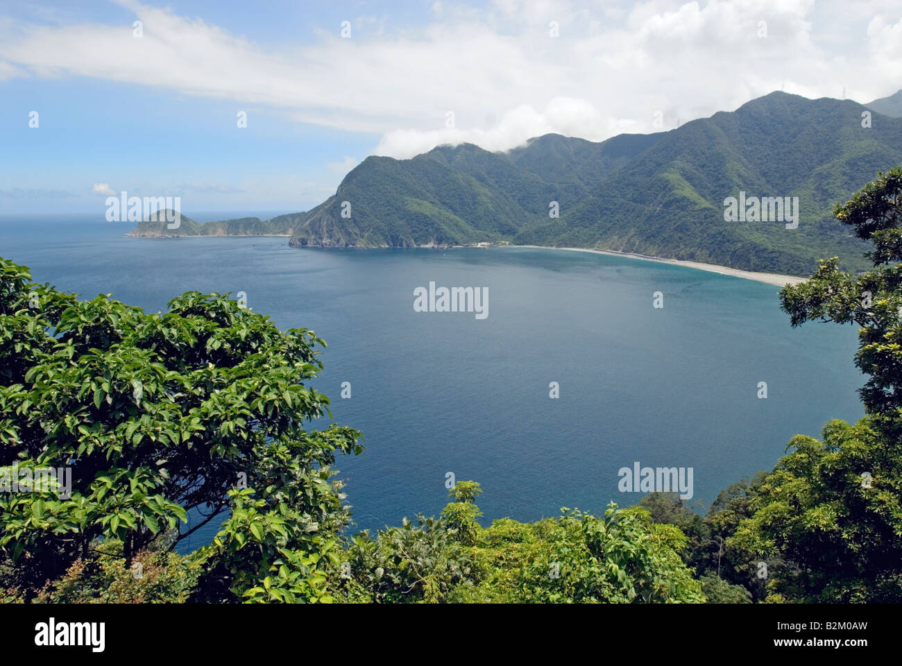 Taiwan, View From The Suhua Highway, No 9 Provincial Highway Stock ...