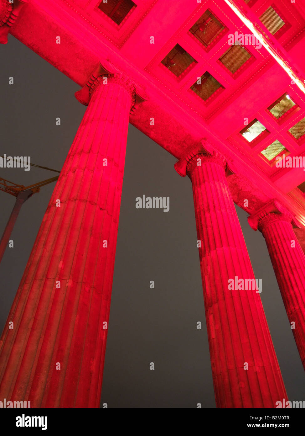 night colonnade at old altes museum, berlin Stock Photo - Alamy