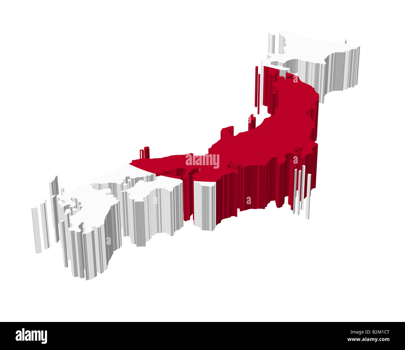 map and flag of japan Stock Photo - Alamy