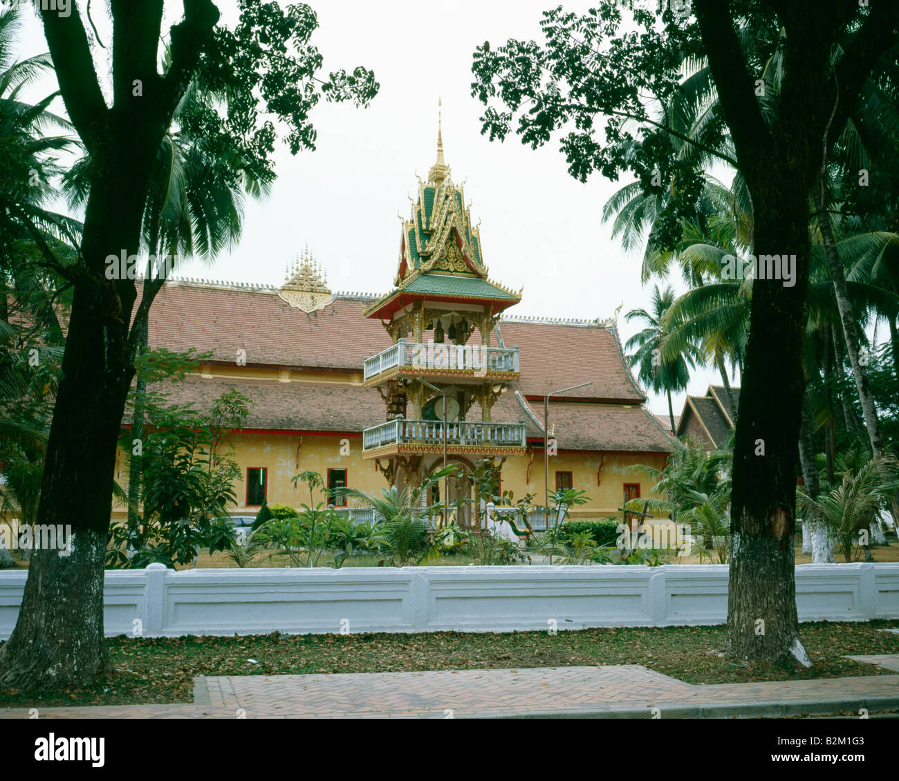 Asia south east asia asian travel laos lao vat hi-res stock photography ...