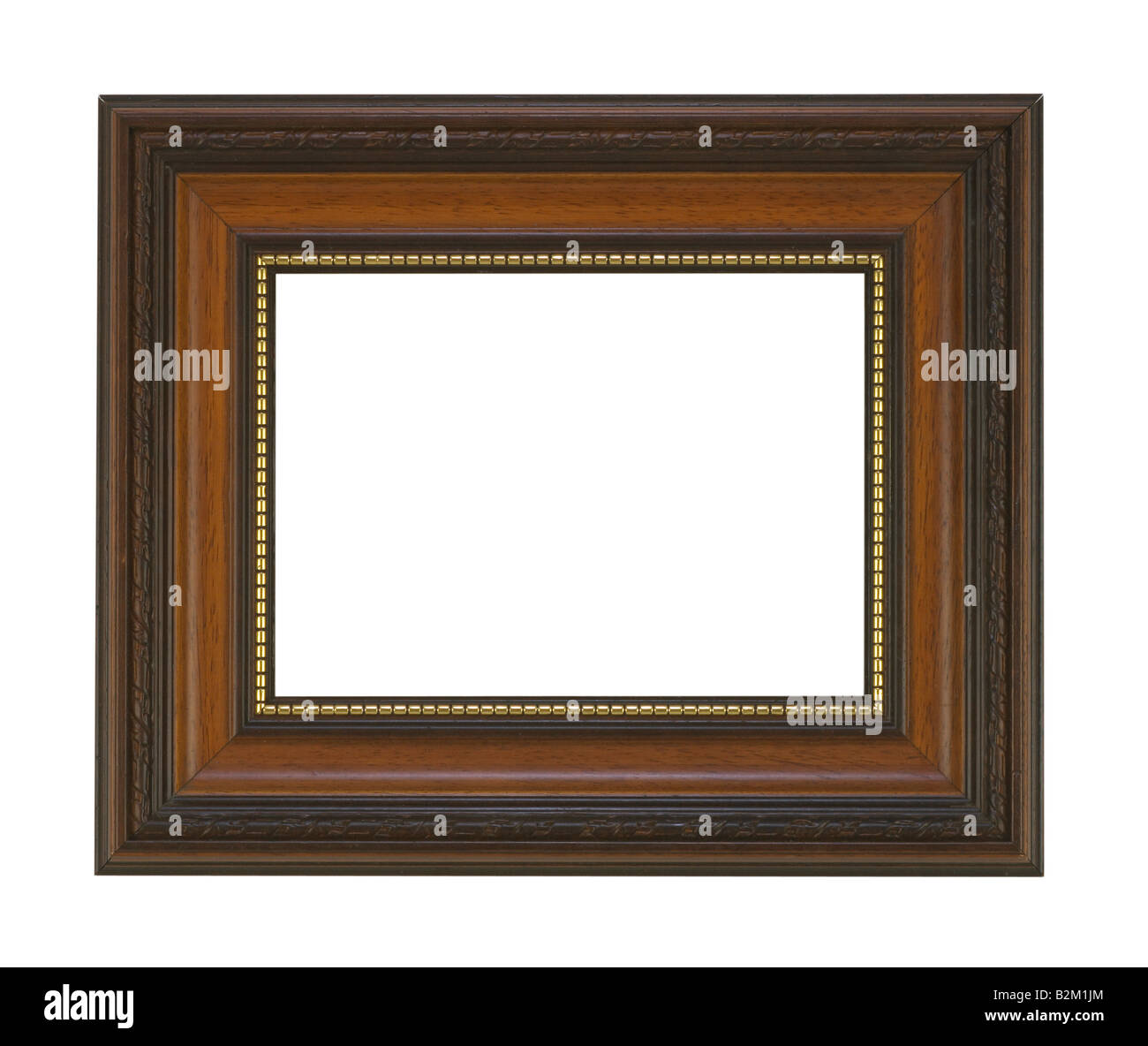 BROWN AND GOLD PICTURE FRAME Stock Photo - Alamy