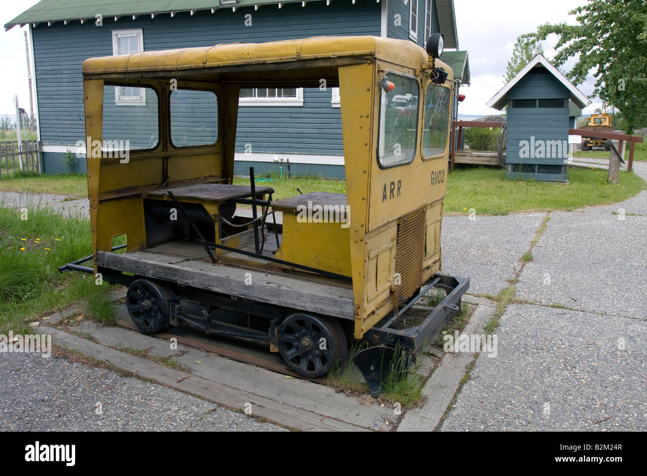 Small work train Stock Photo - Alamy