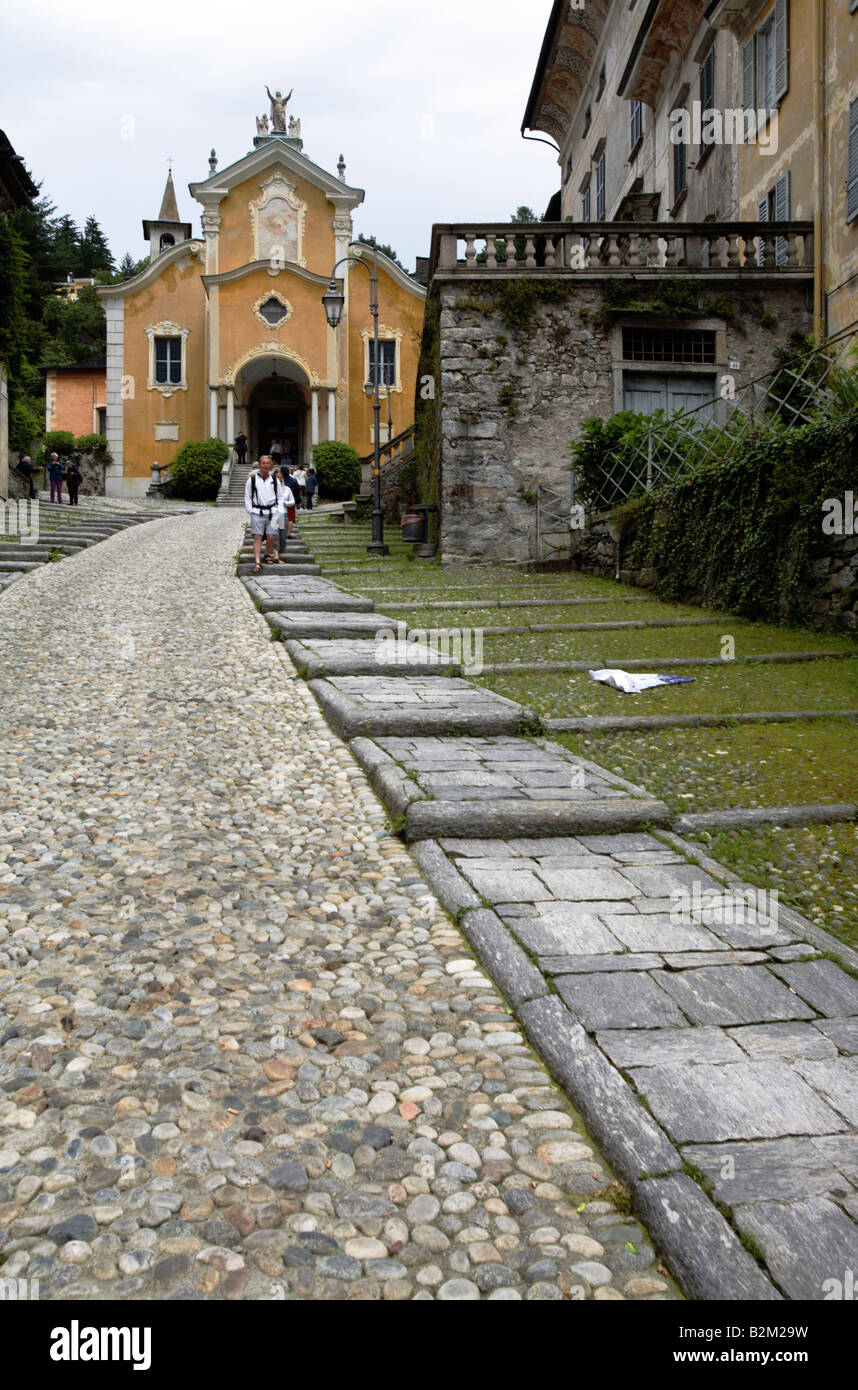 The little town of Orta, Orta Lake, Italy Stock Photo - Alamy