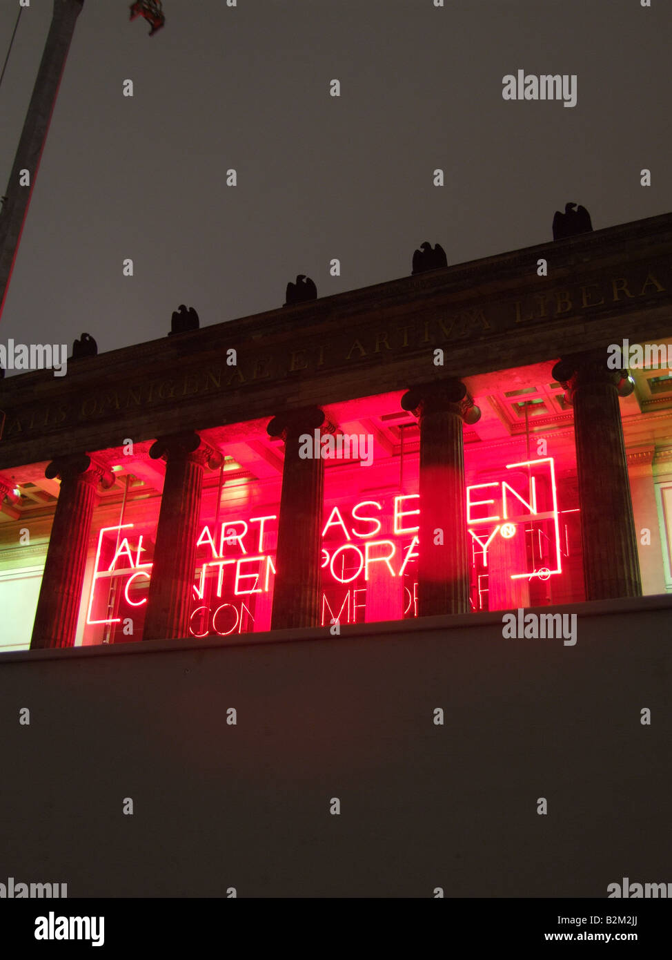 Night colonnade at old altes museum hi-res stock photography and images ...