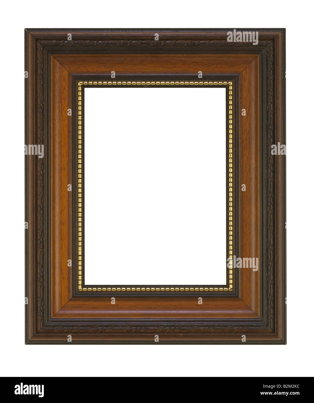 BROWN AND GOLD PICTURE FRAME Stock Photo - Alamy