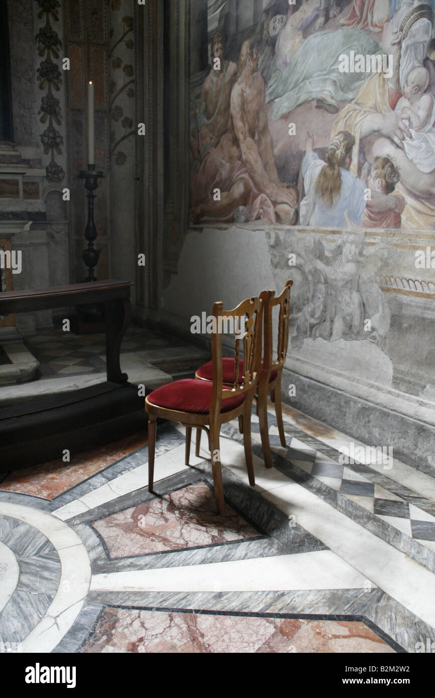 Inside santa maria in aracoeli church hi-res stock photography and ...